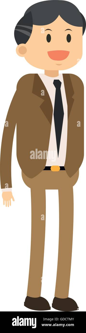 Employee people happy arms Stock Vector Images - Alamy