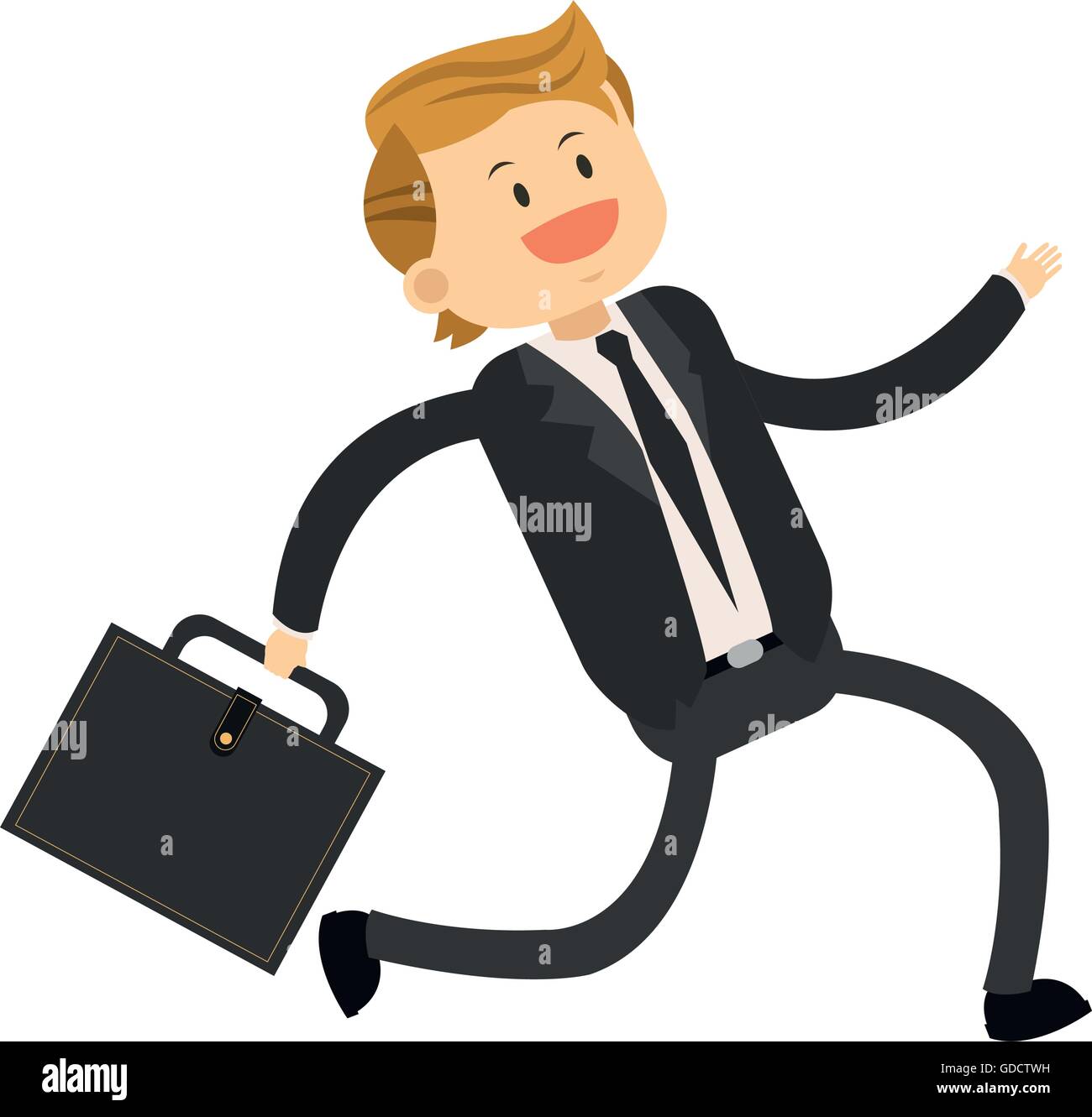 happy businessman icon Stock Vector Image & Art - Alamy
