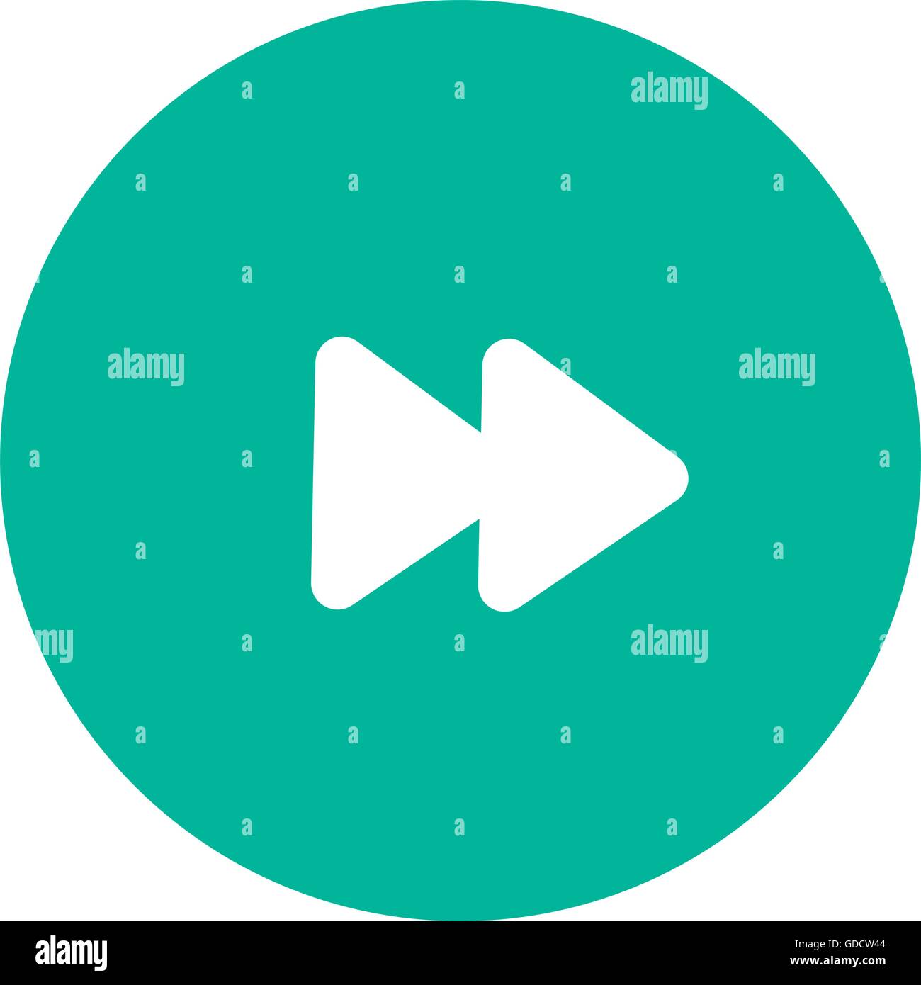 arrow pointing right inside circle icon Stock Vector Image & Art - Alamy