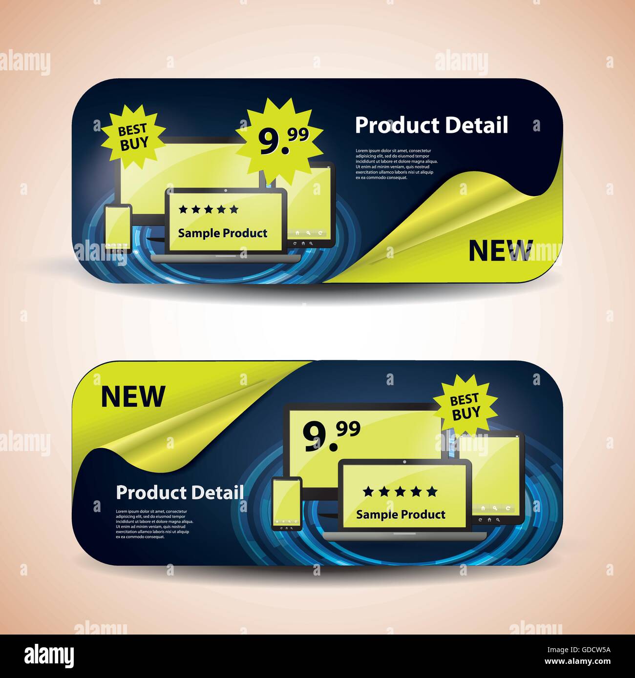 Format selection Stock Vector Images - Alamy