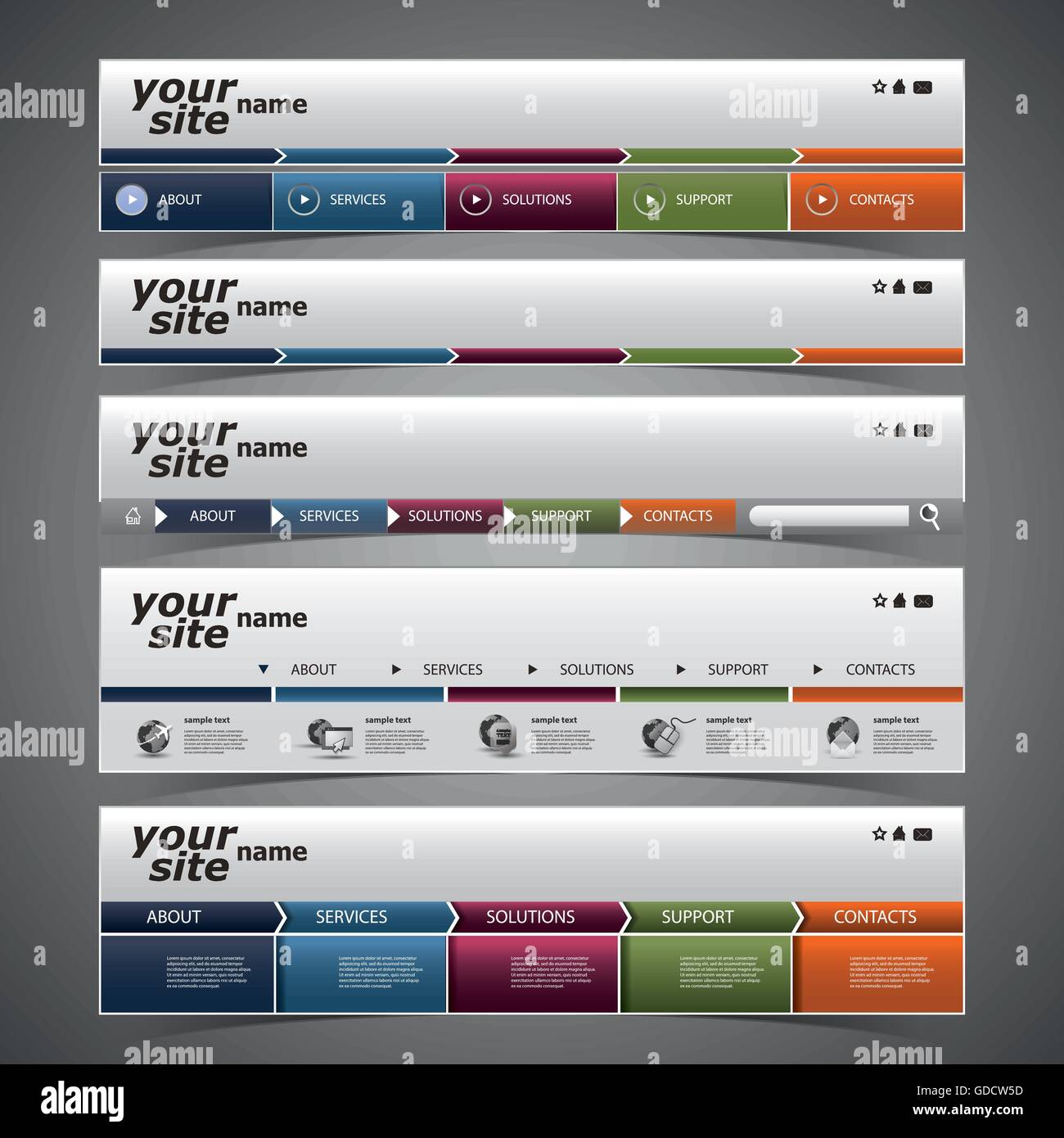 Webdesigner Stock Vector Images - Alamy
