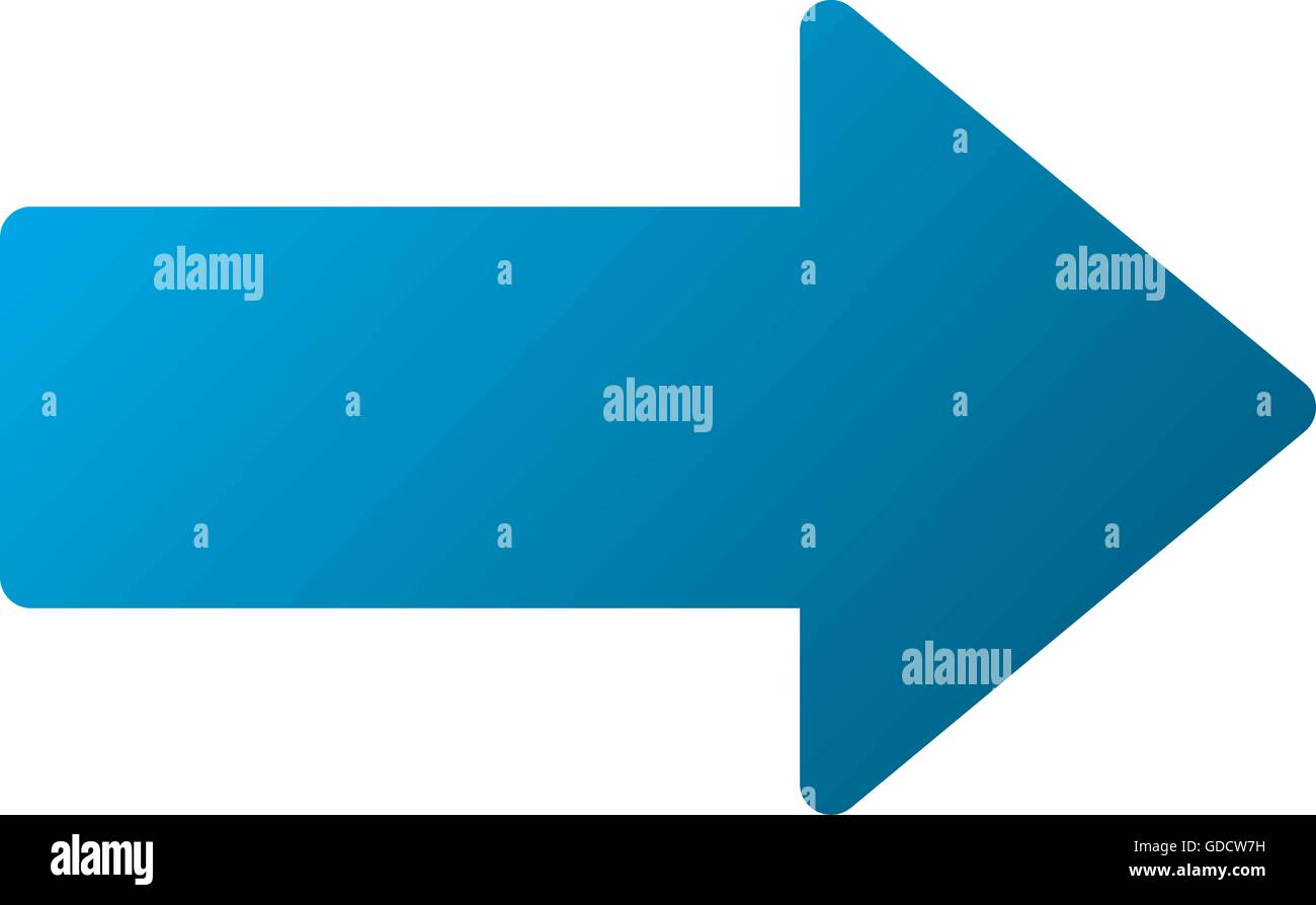 arrow pointing right icon Stock Vector Image & Art - Alamy