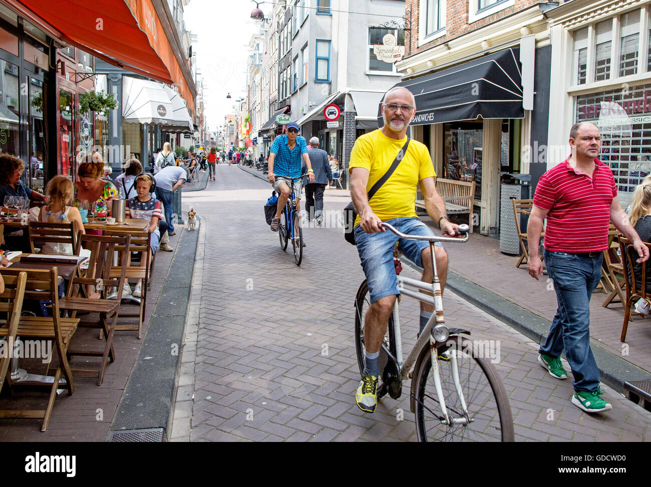 Street Scenes Amsterdam Holland Stock Photo - Alamy
