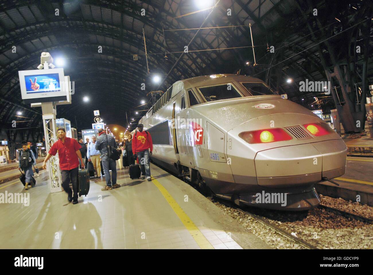 Tgv train france to italy hi-res stock photography and images - Alamy