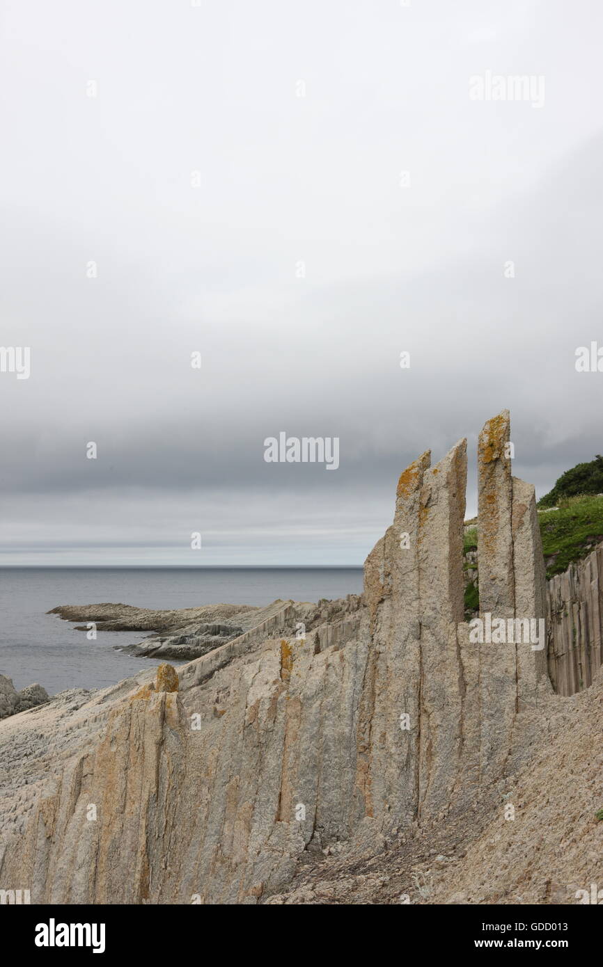 Kunasir Kurils islands Rocks Russia Stock Photo - Alamy