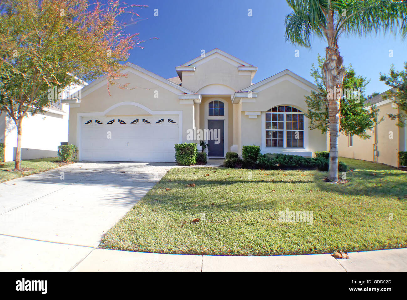 The Front Exterior of a Florida Home Stock Photo - Alamy