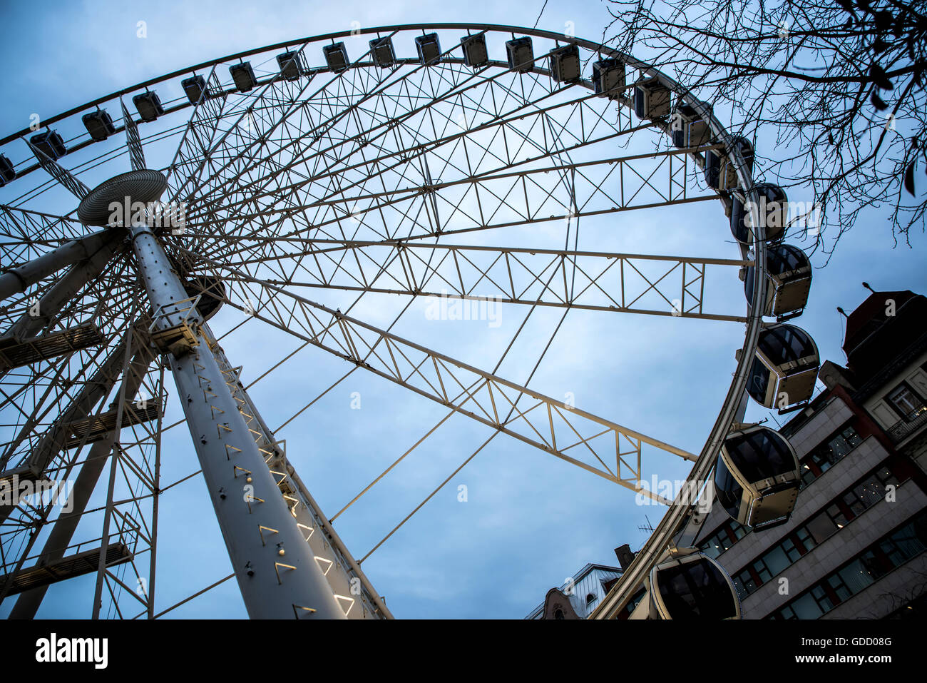 The big wheel Stock Photo - Alamy
