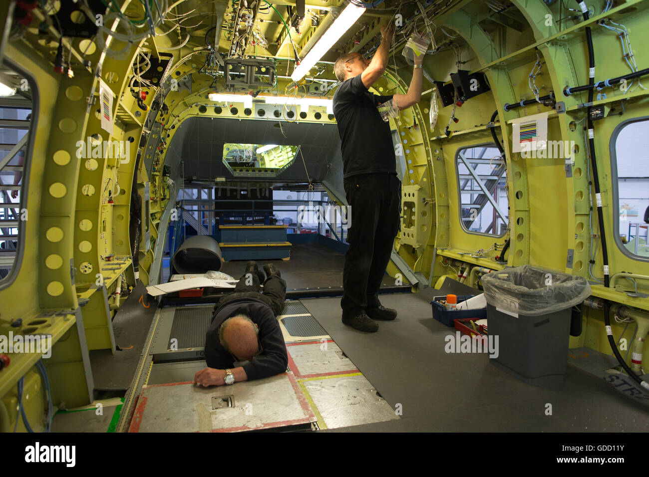 AgustaWestland AW101 heilicopter being tested at the Leonardo ...