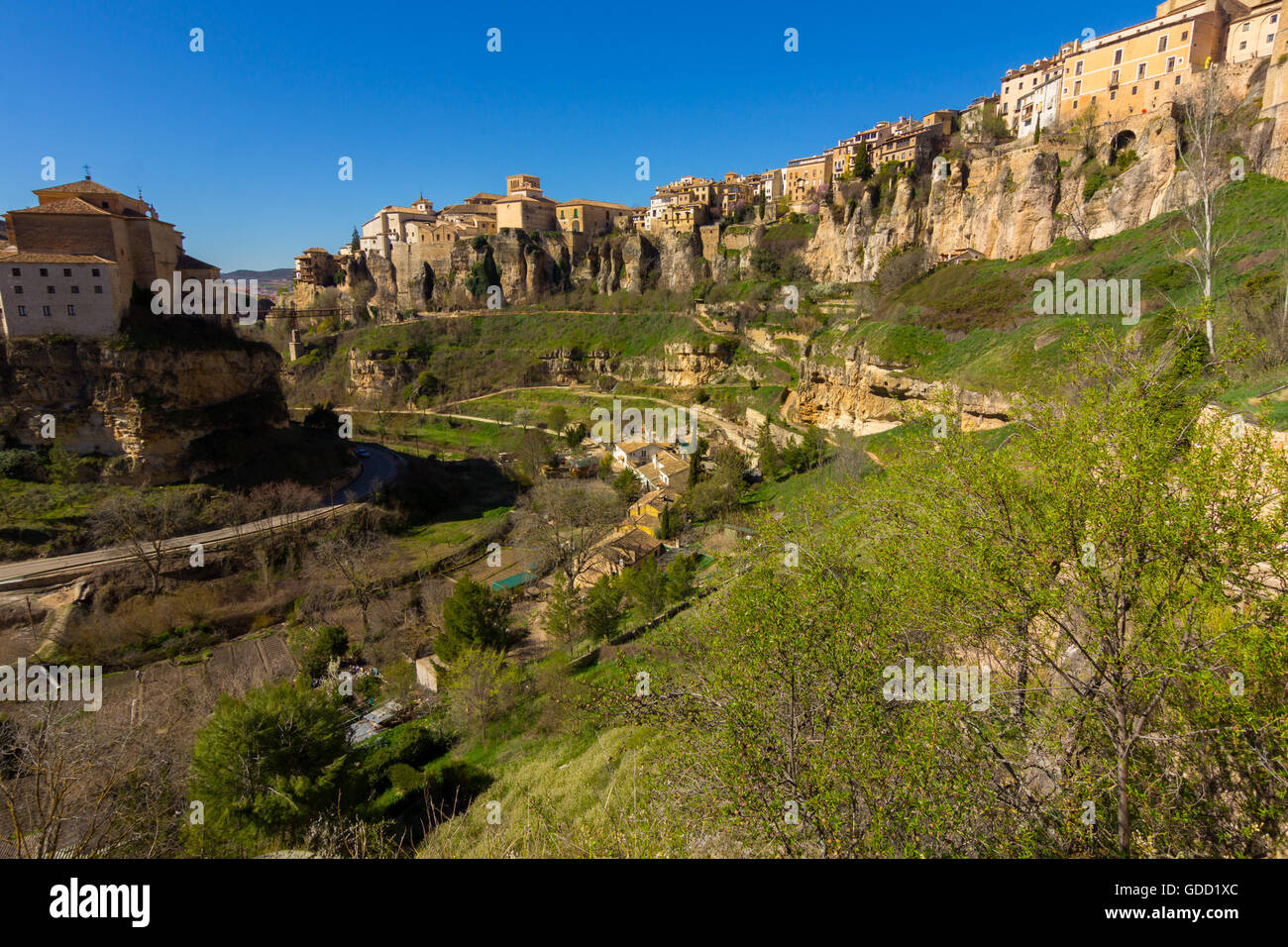mountains and valleys of the Cuenca region, Spain Stock Photo - Alamy