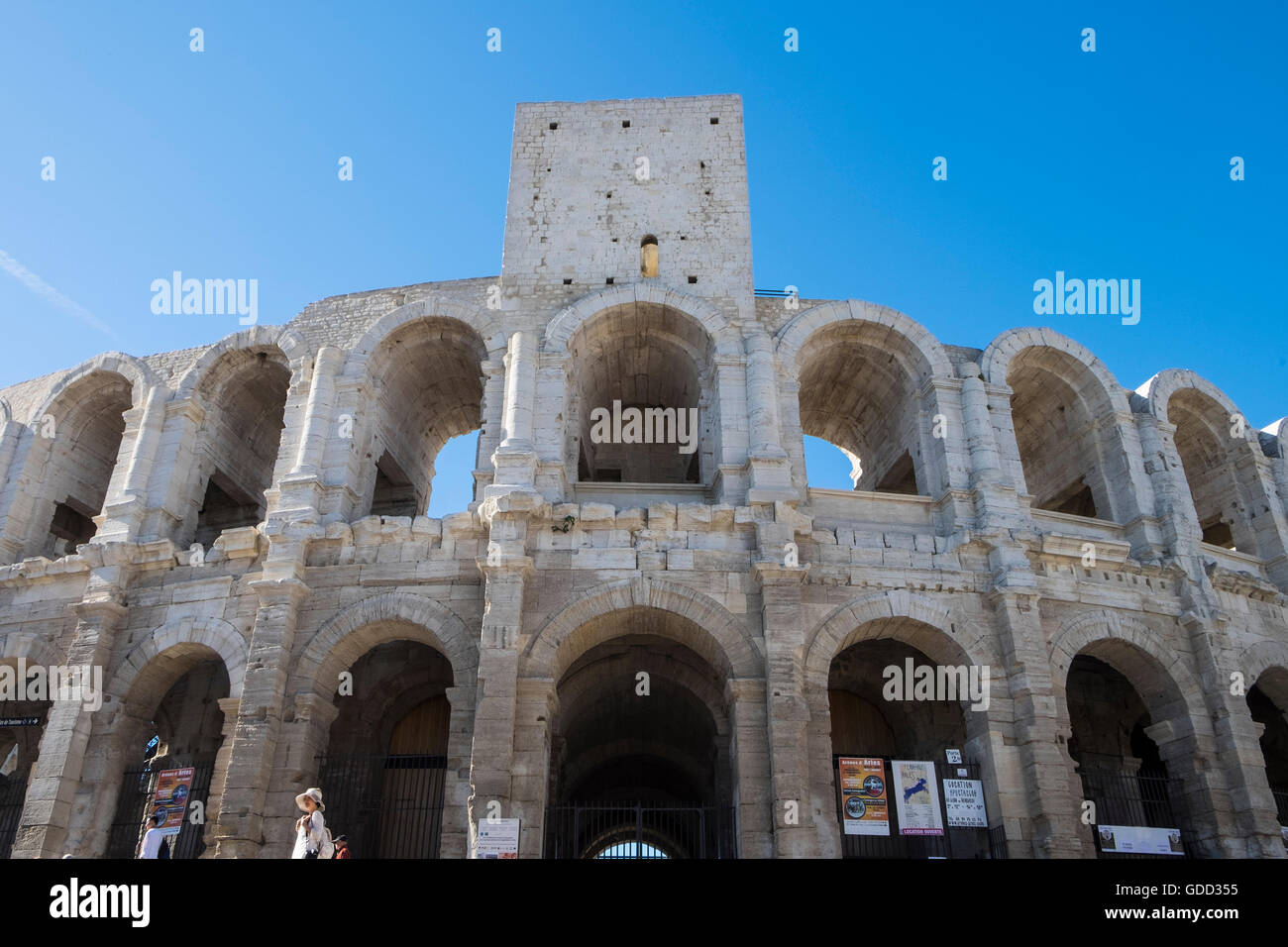 France, Provence, Arles, Roman Arena amphitheater Stock Photo - Alamy