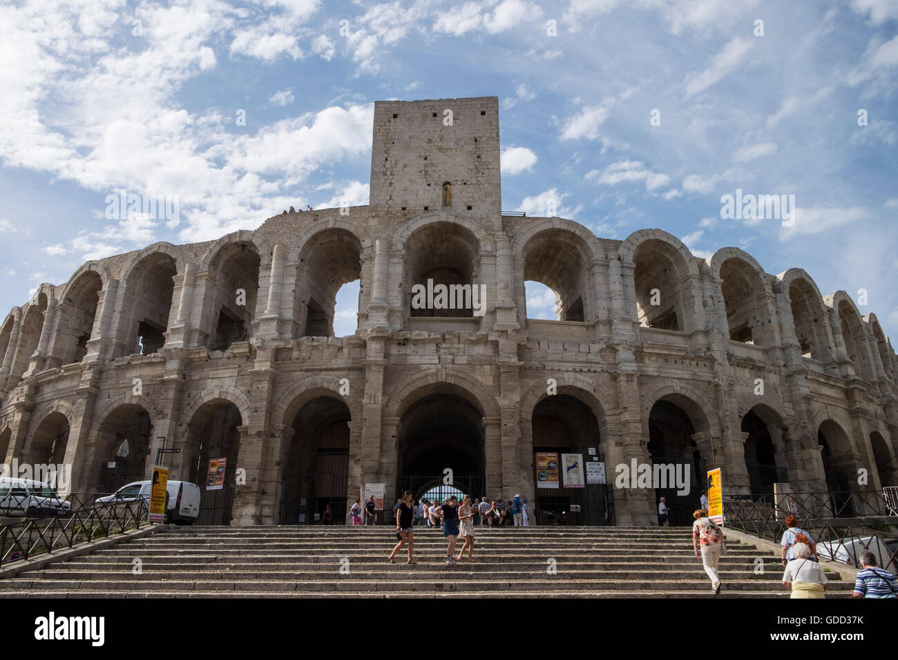 France, Provence, Arles, Roman Arena amphitheater Stock Photo - Alamy