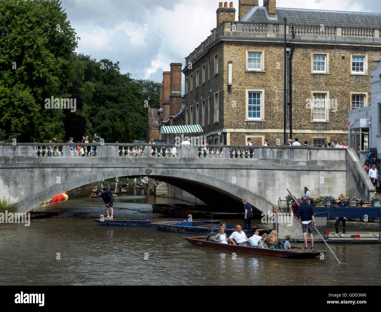 Silver street bridge cambridge hi-res stock photography and images - Alamy