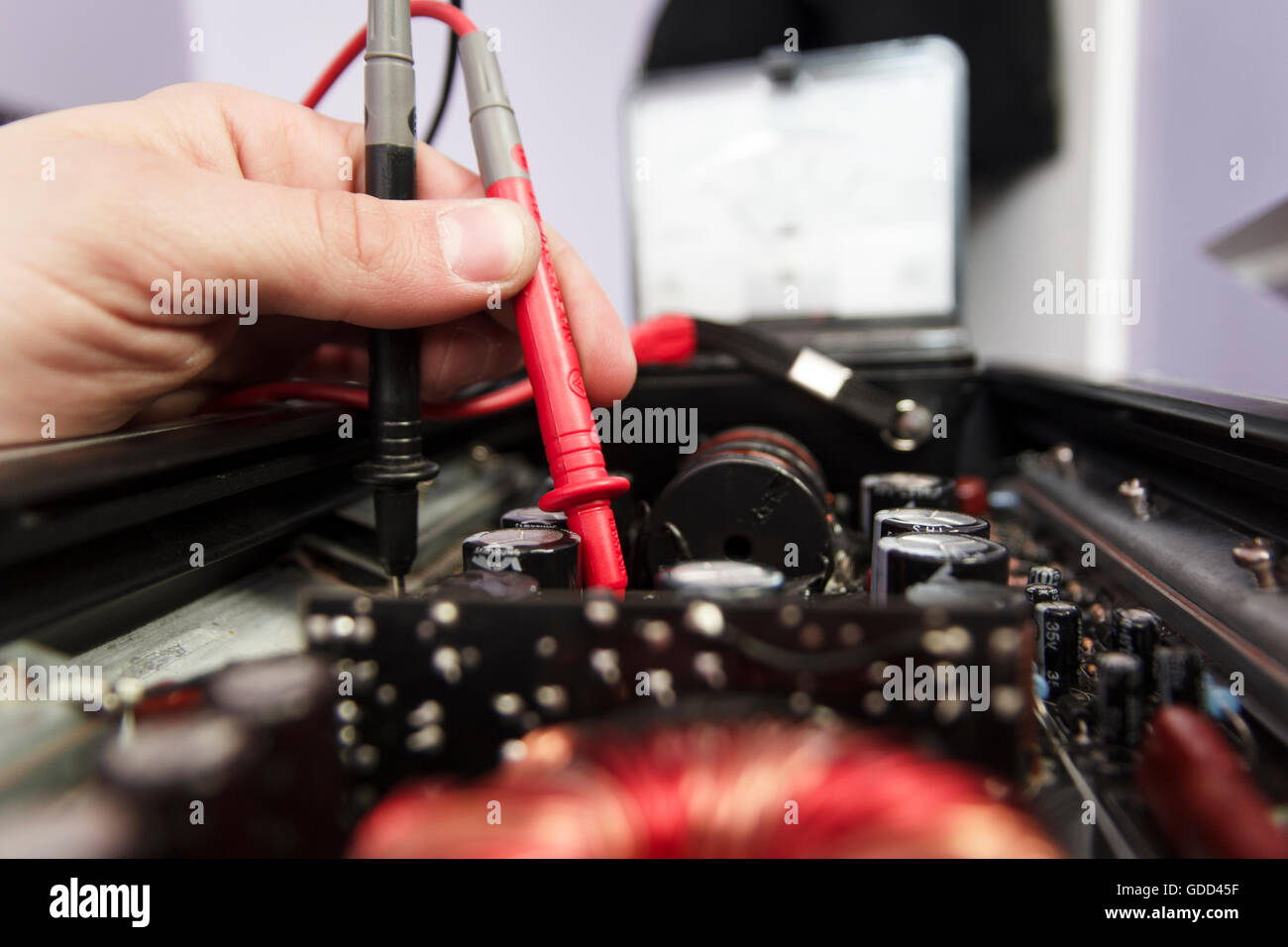 Electronic test center hi-res stock photography and images - Alamy
