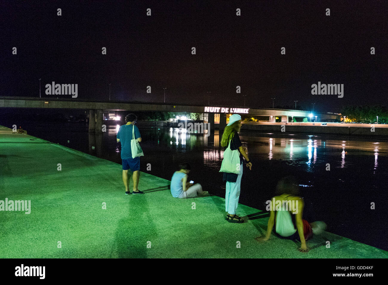 Rhone river arles night hi-res stock photography and images - Alamy