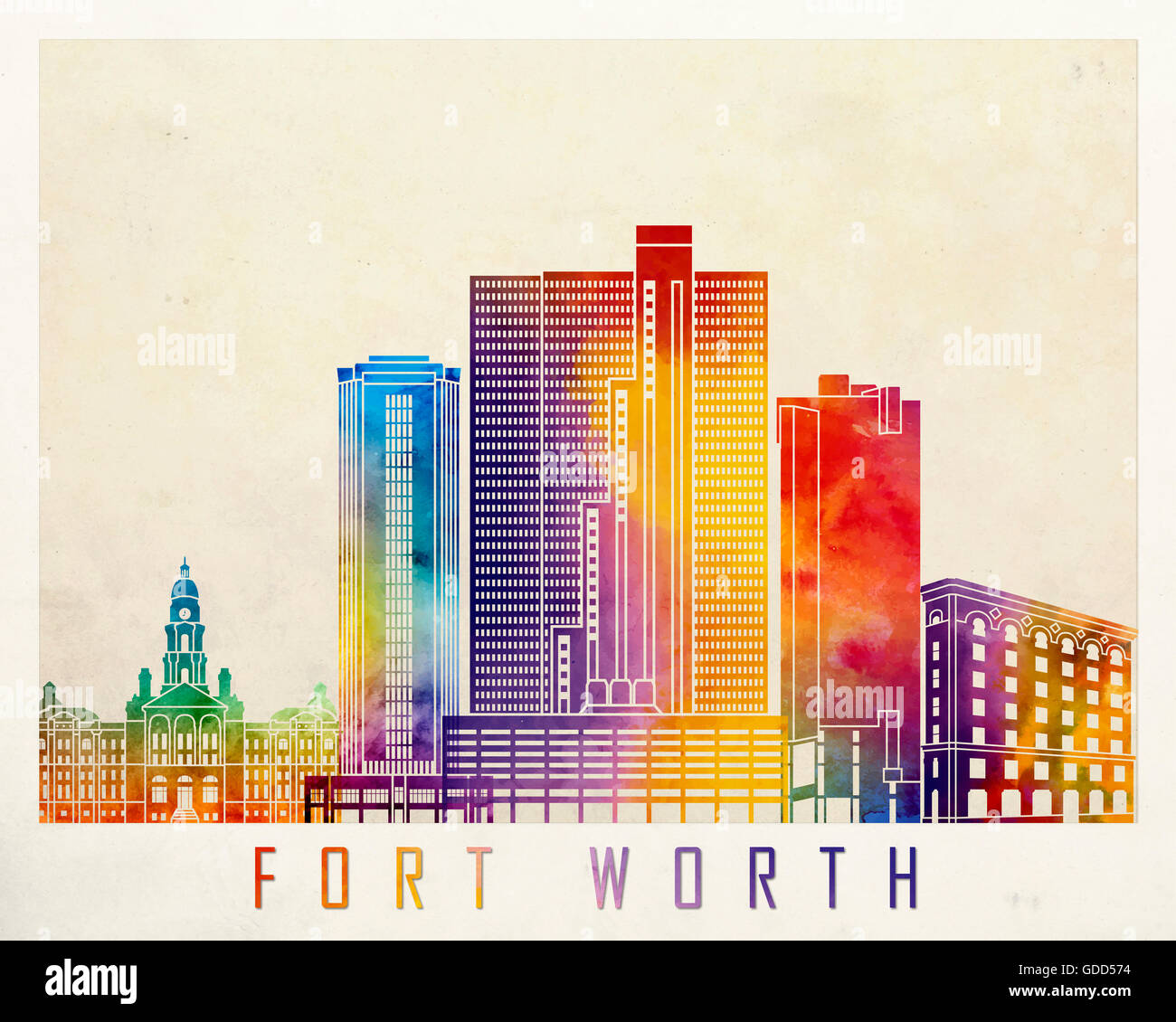 Fort worth background hi-res stock photography and images - Alamy