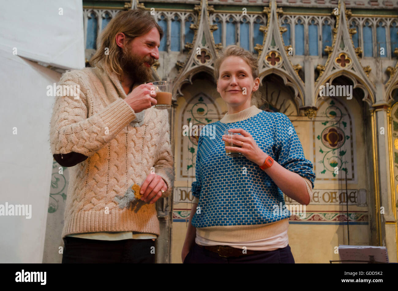 London n1 portraits of sanderson and pippa hi-res stock photography and ...