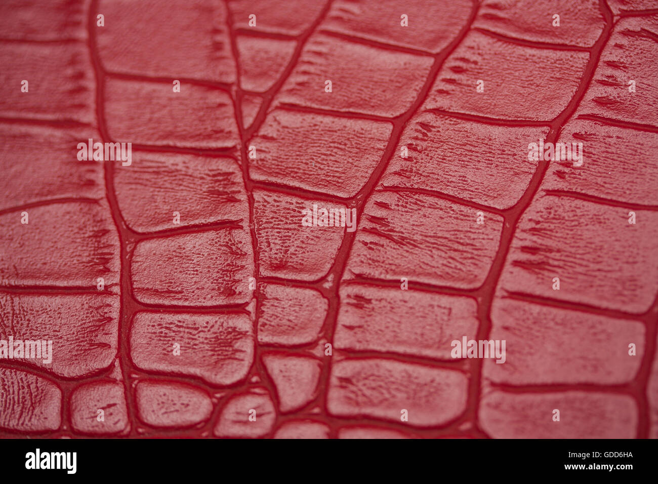 Red Crocodile Skin Texture Stock Photo - Alamy
