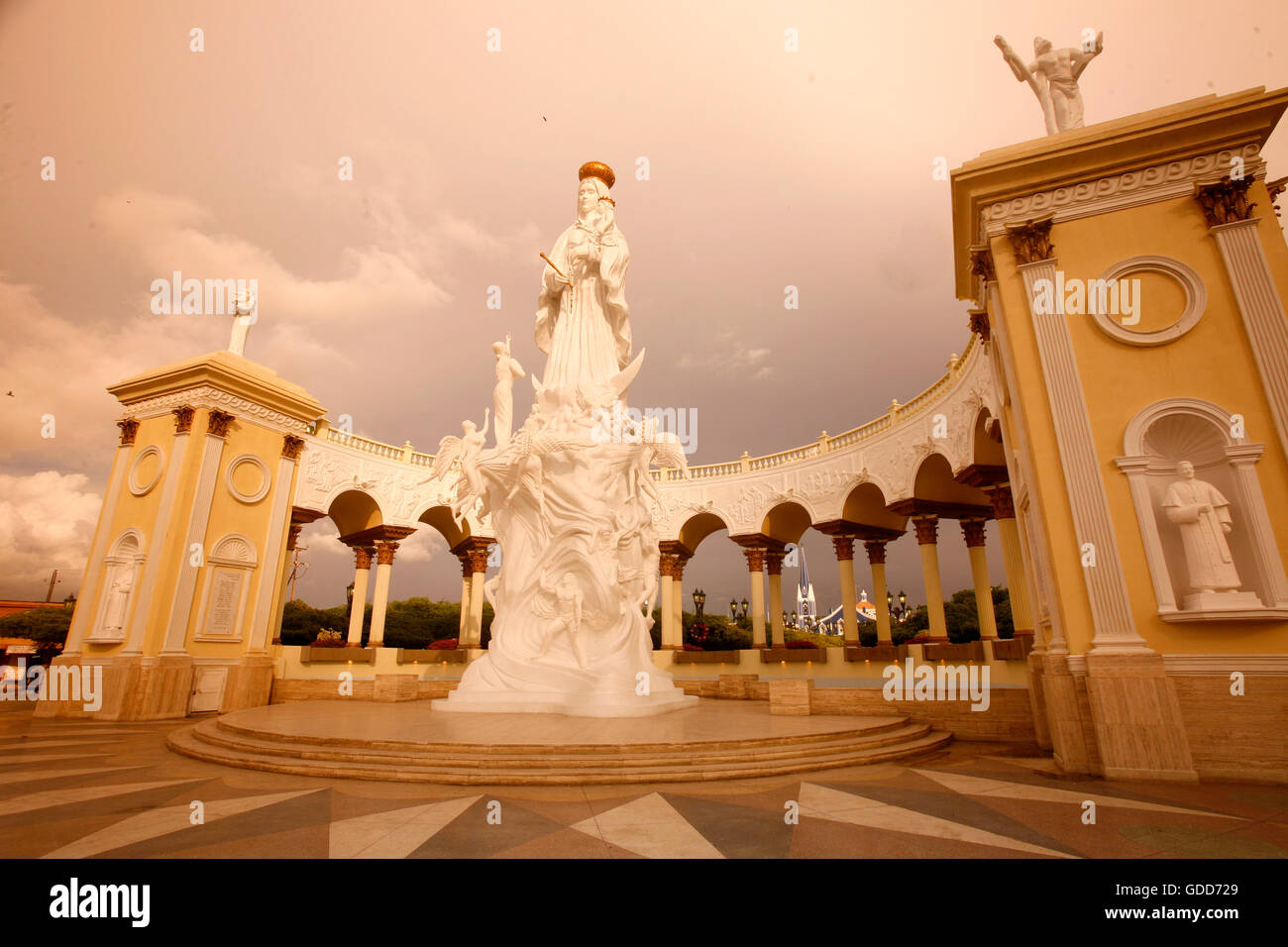 the catedral in the town of Maracaibo in the west of Venezuela Stock ...