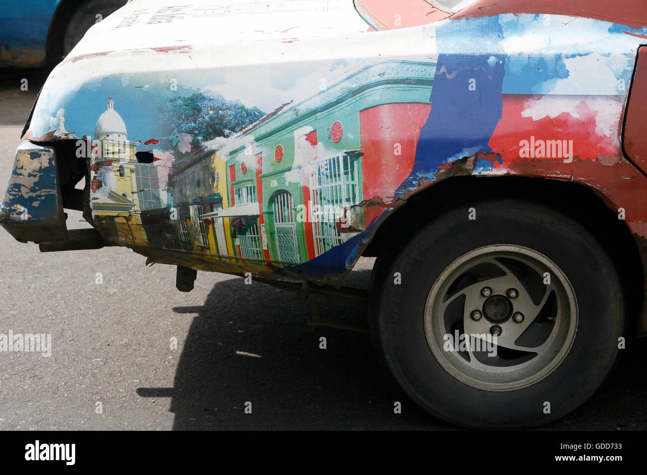 street life in the town of Maracaibo in the west of Venezuela Stock ...
