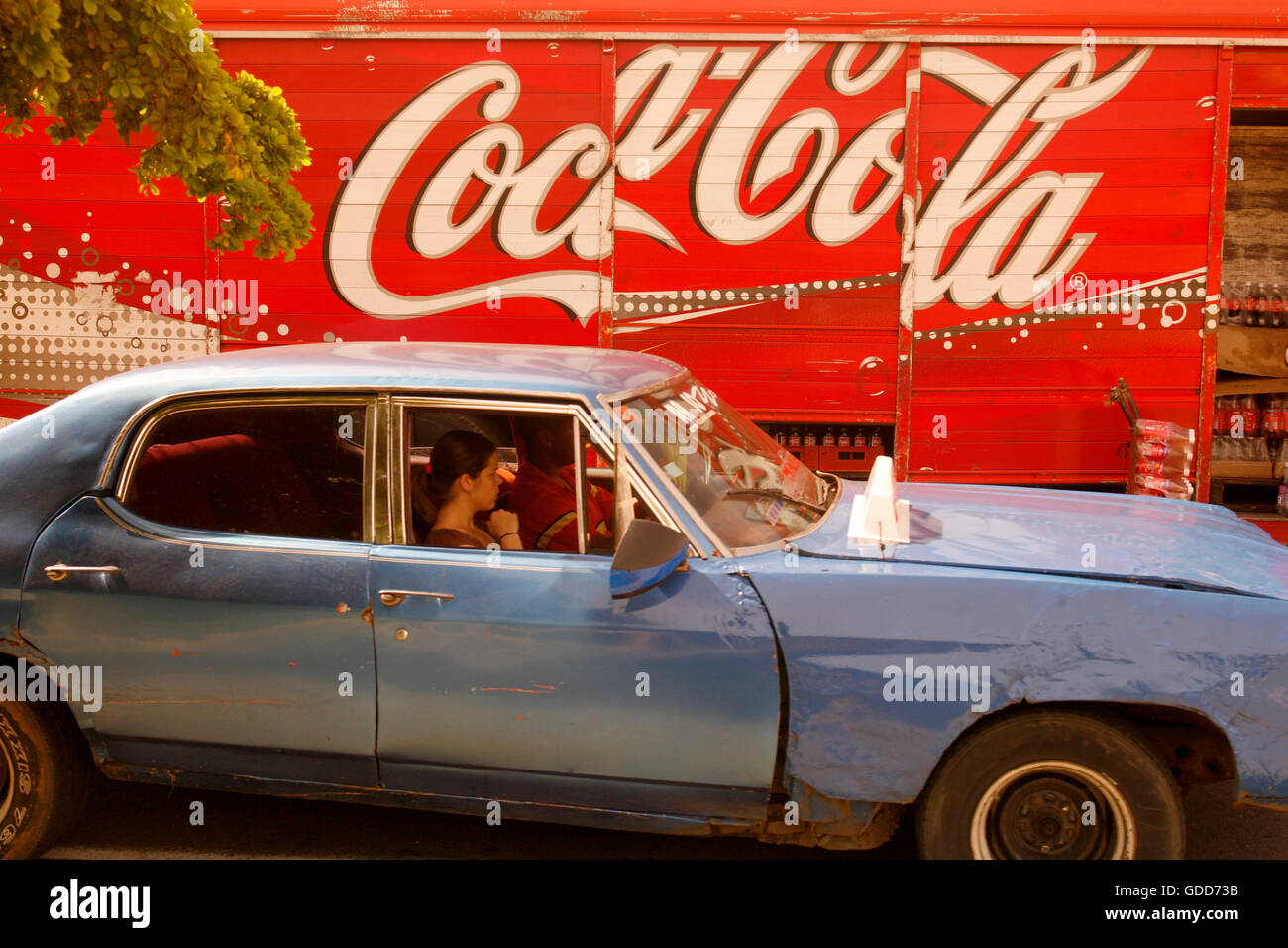 street life in the town of Maracaibo in the west of Venezuela Stock ...