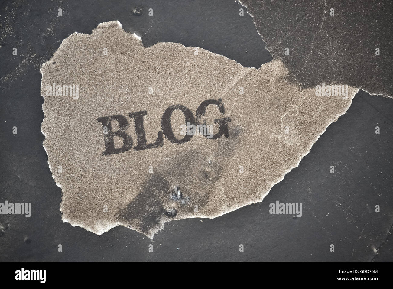 Word on gray hi-res stock photography and images - Alamy