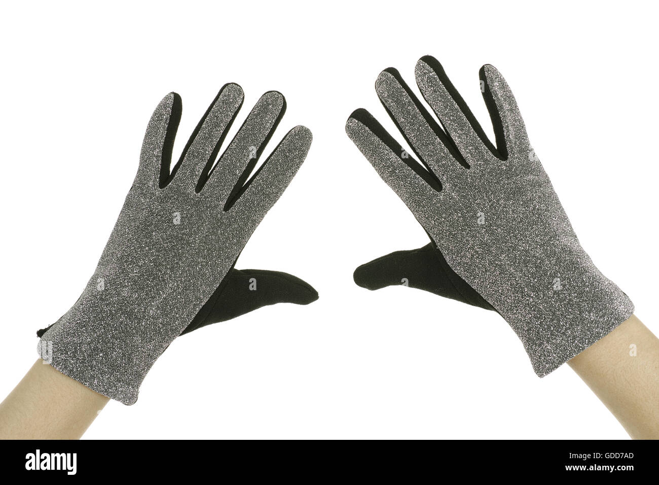 Two Hands Sign Stock Photo - Alamy