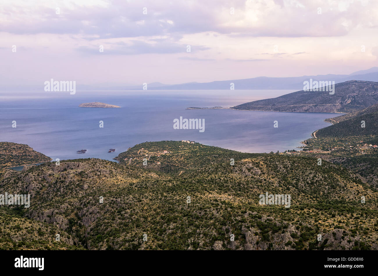 Gulf Of Itea High Resolution Stock Photography and Images - Alamy