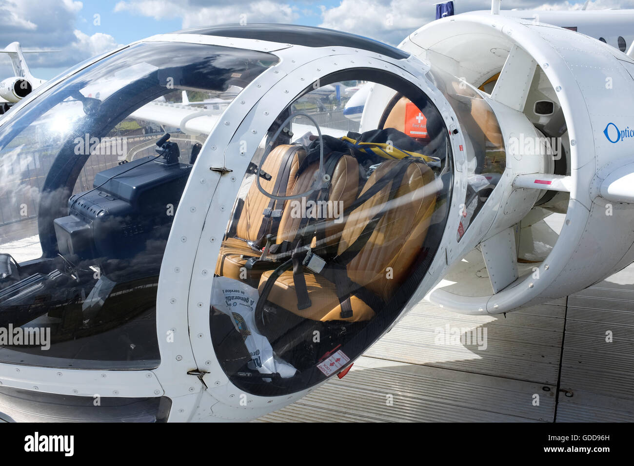 AeroElvira's "Optica" observation aircraft, designed by Briton John ...