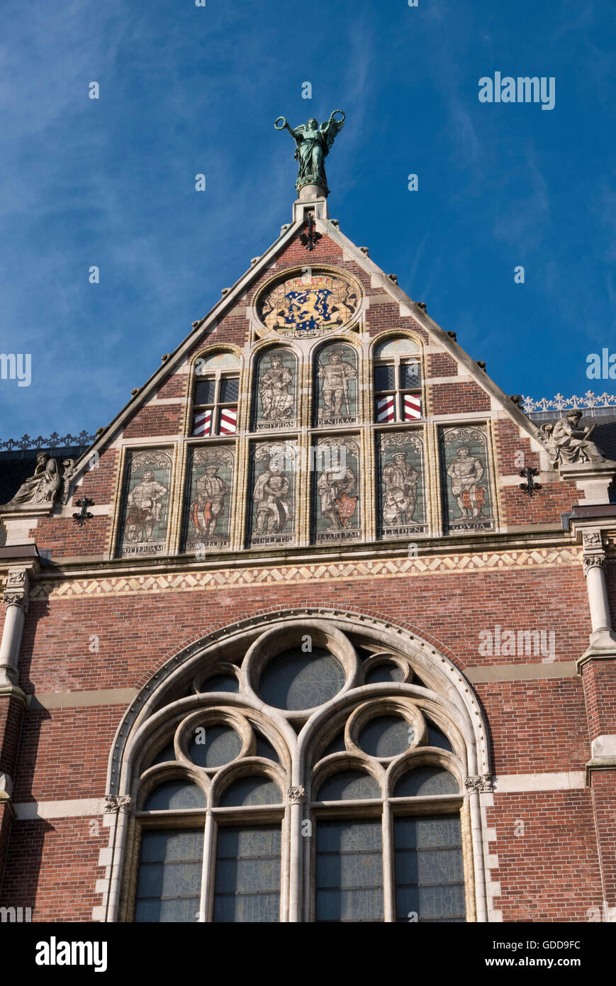 Rijksmuseum one of Amsterdam beautiful buildings, Holland, Netherlands ...