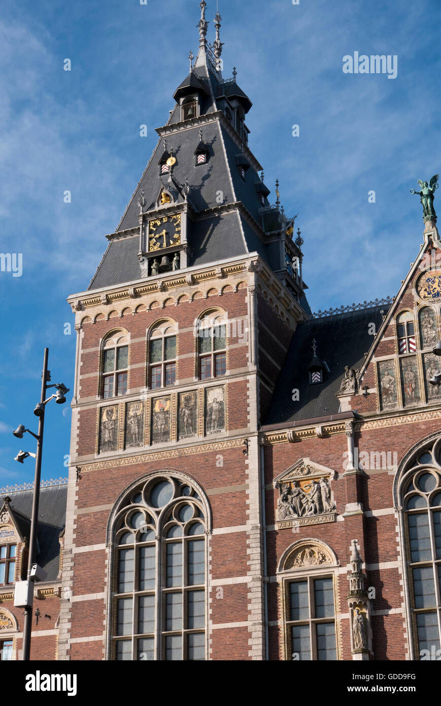 Rijksmuseum one of Amsterdam beautiful buildings, Holland, Netherlands ...