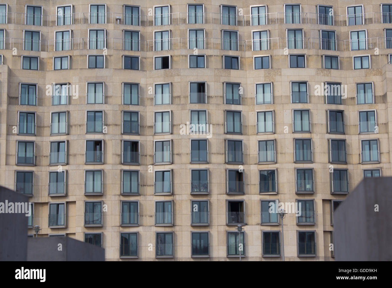 window facade - building exterior - real estate background Stock Photo ...