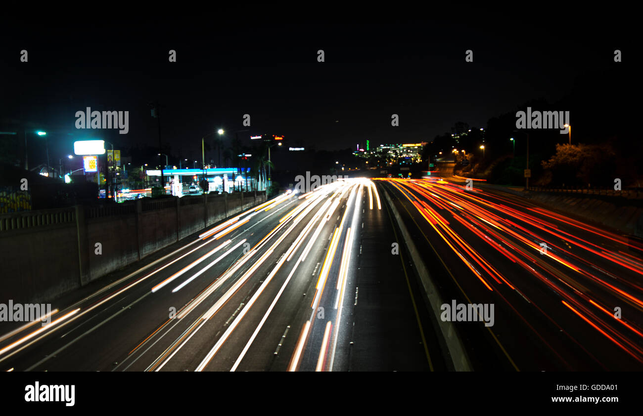 Downtown light overpass hi-res stock photography and images - Alamy