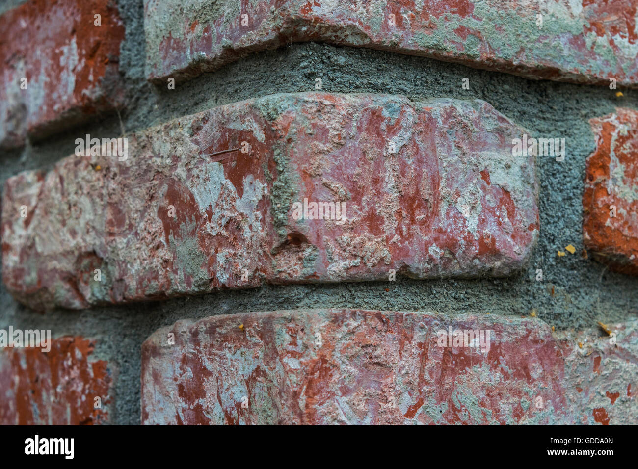 Brick wall distressed hi-res stock photography and images - Alamy