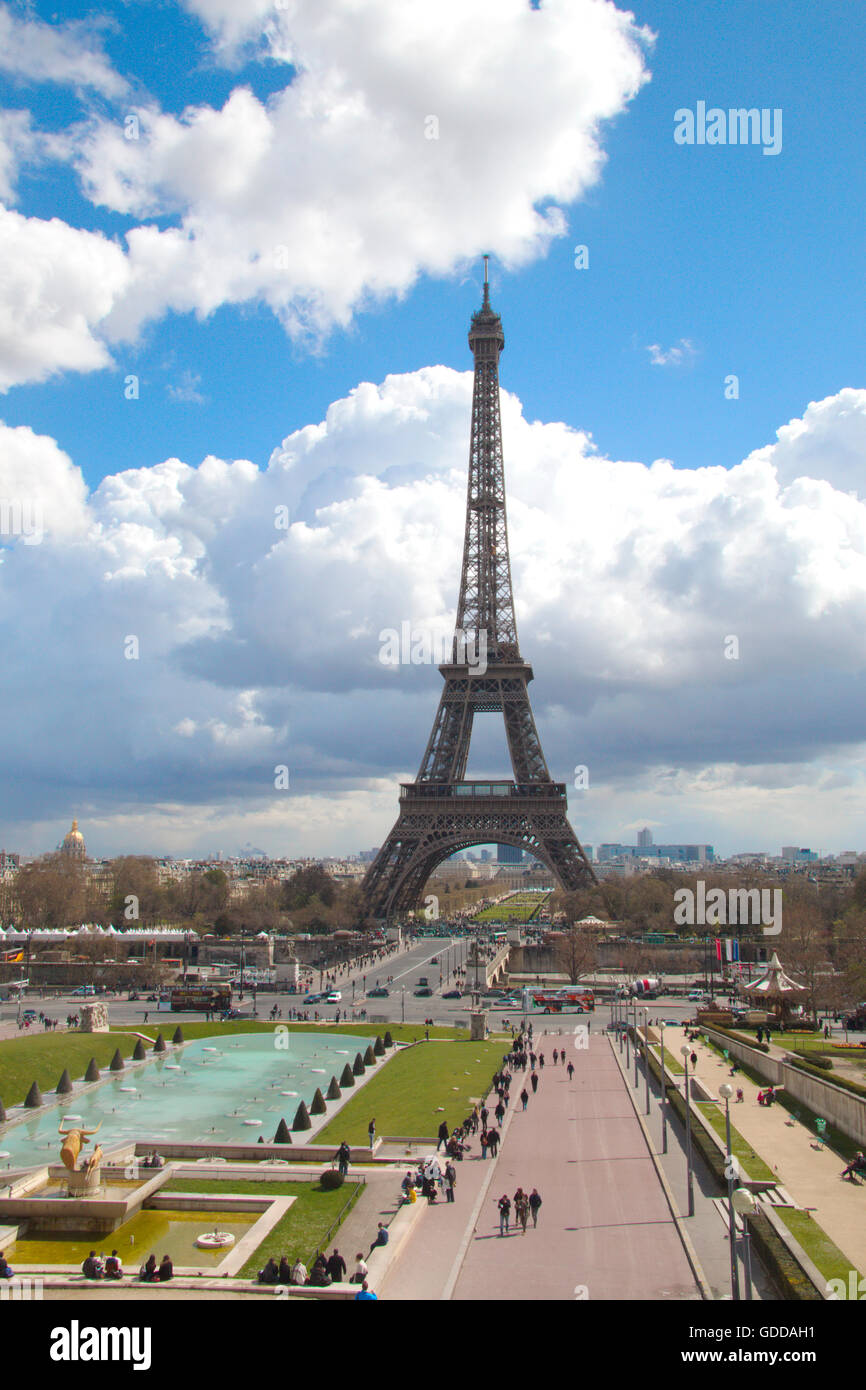 Paris,tour Eiffel,Eiffel Tower Stock Photo - Alamy