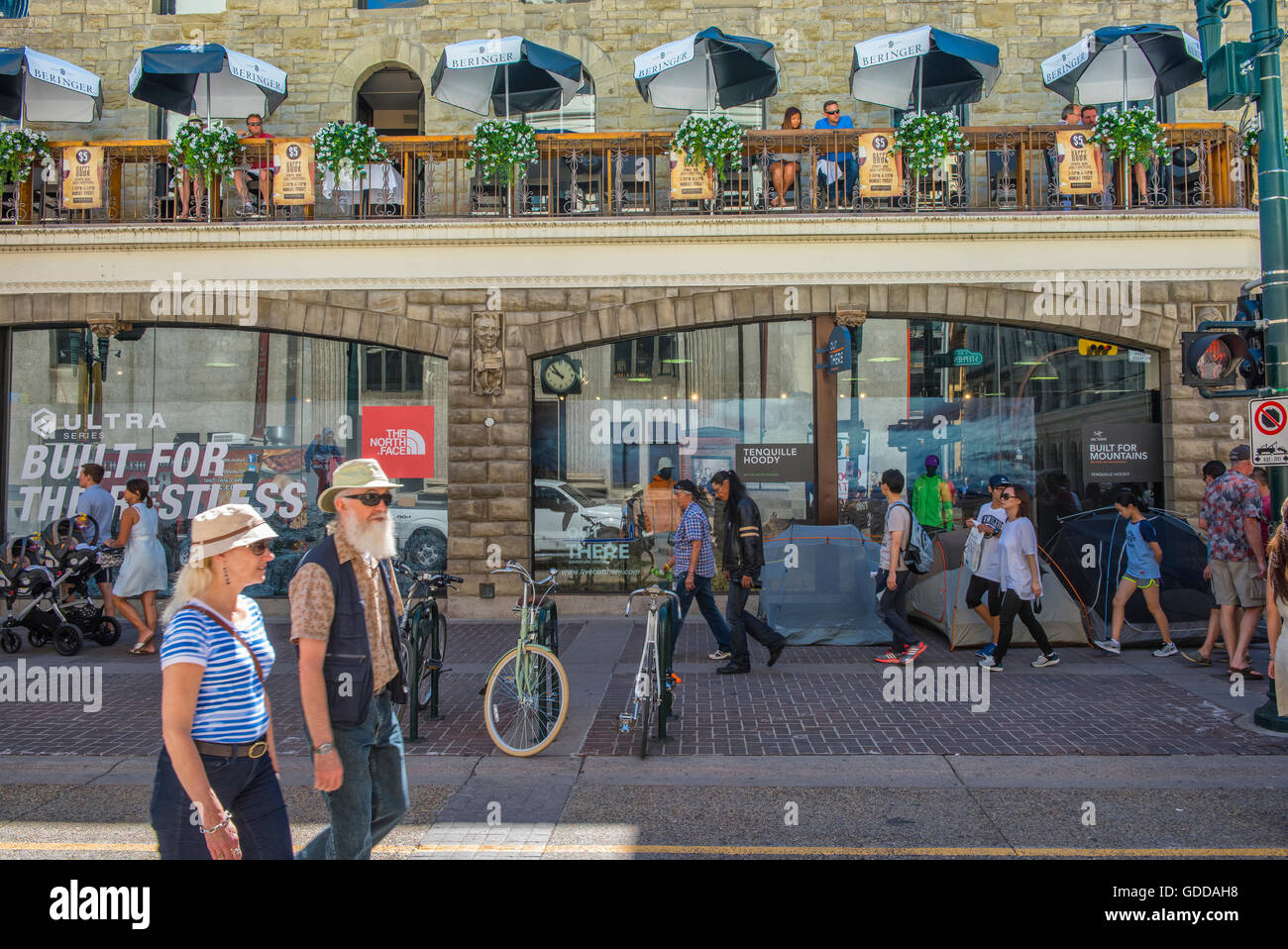 Stephen Avenue Walk Stock Photo - Alamy