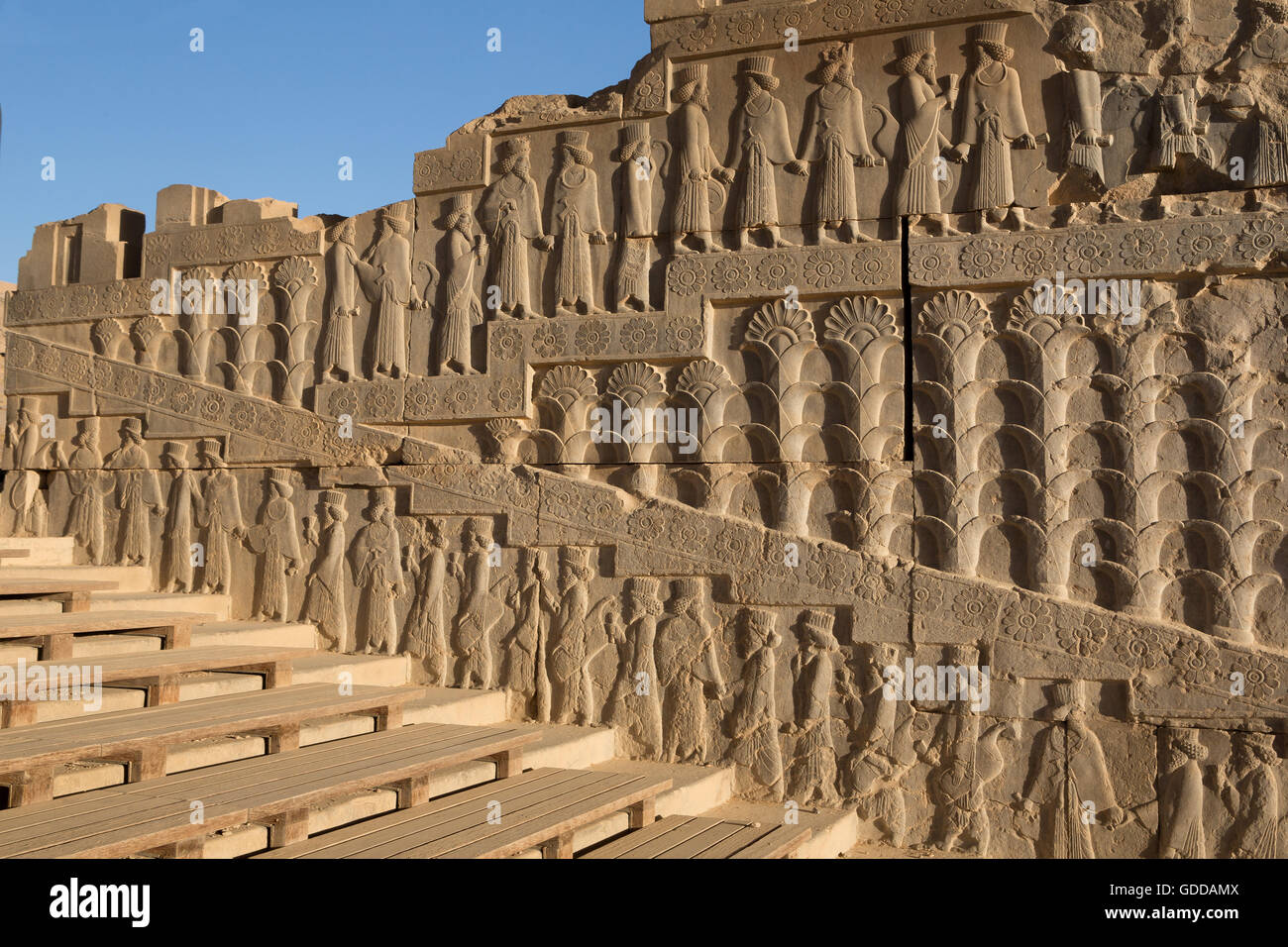 Processional Frieze On The Terrace Of The Apadana