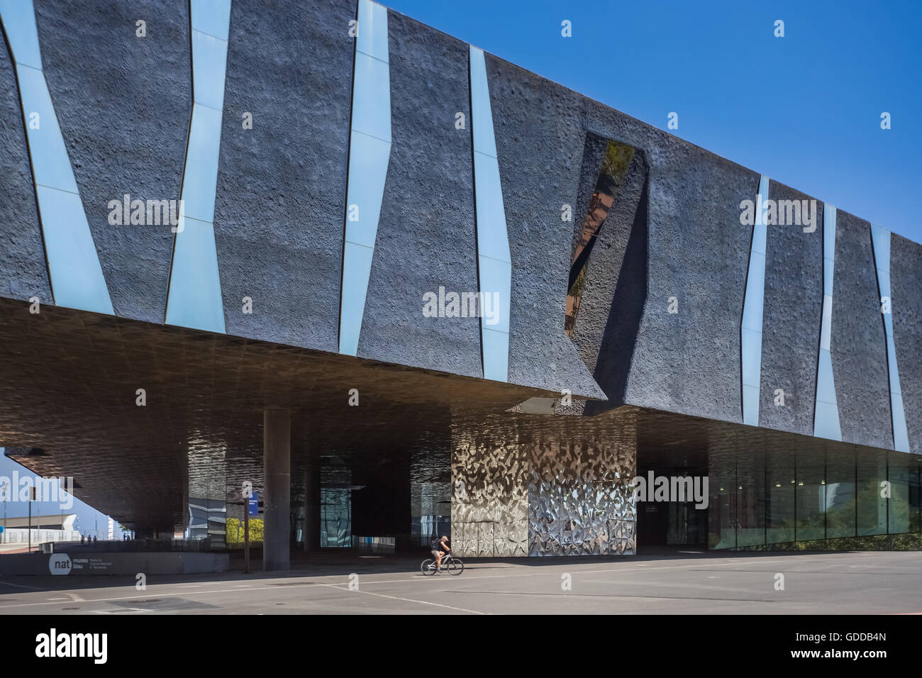 Spain,Catalonia,Barcelona City,Forum Building,Blue Museum Stock Photo ...