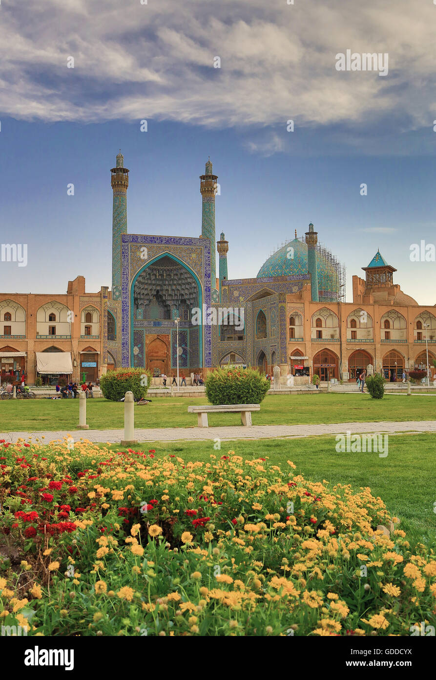 Iran,Esfahan City,Naqsh-e Jahan Square,Masjed-e Shah Mosque Stock Photo ...