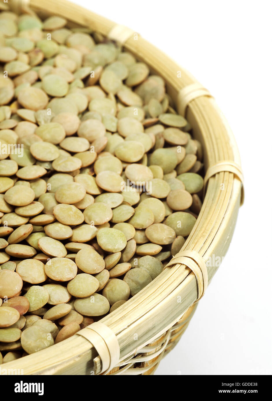 French Blond Lentils from Saint Flour, lens esculenta, Dry Vegetables ...