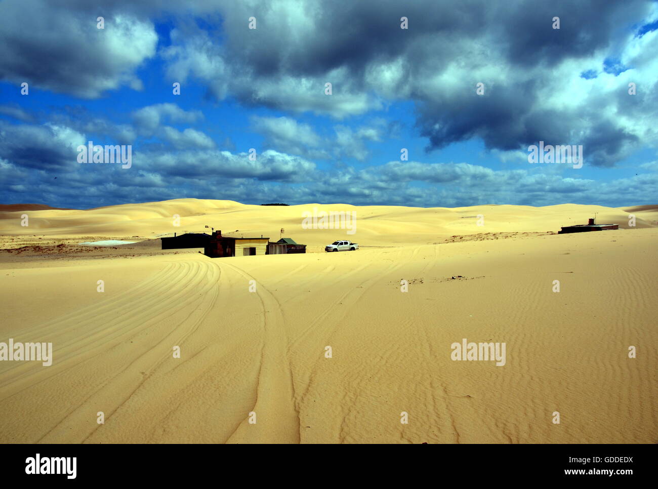 Tin City, Australia - October 4, 2014. In the 1930s a group of ...
