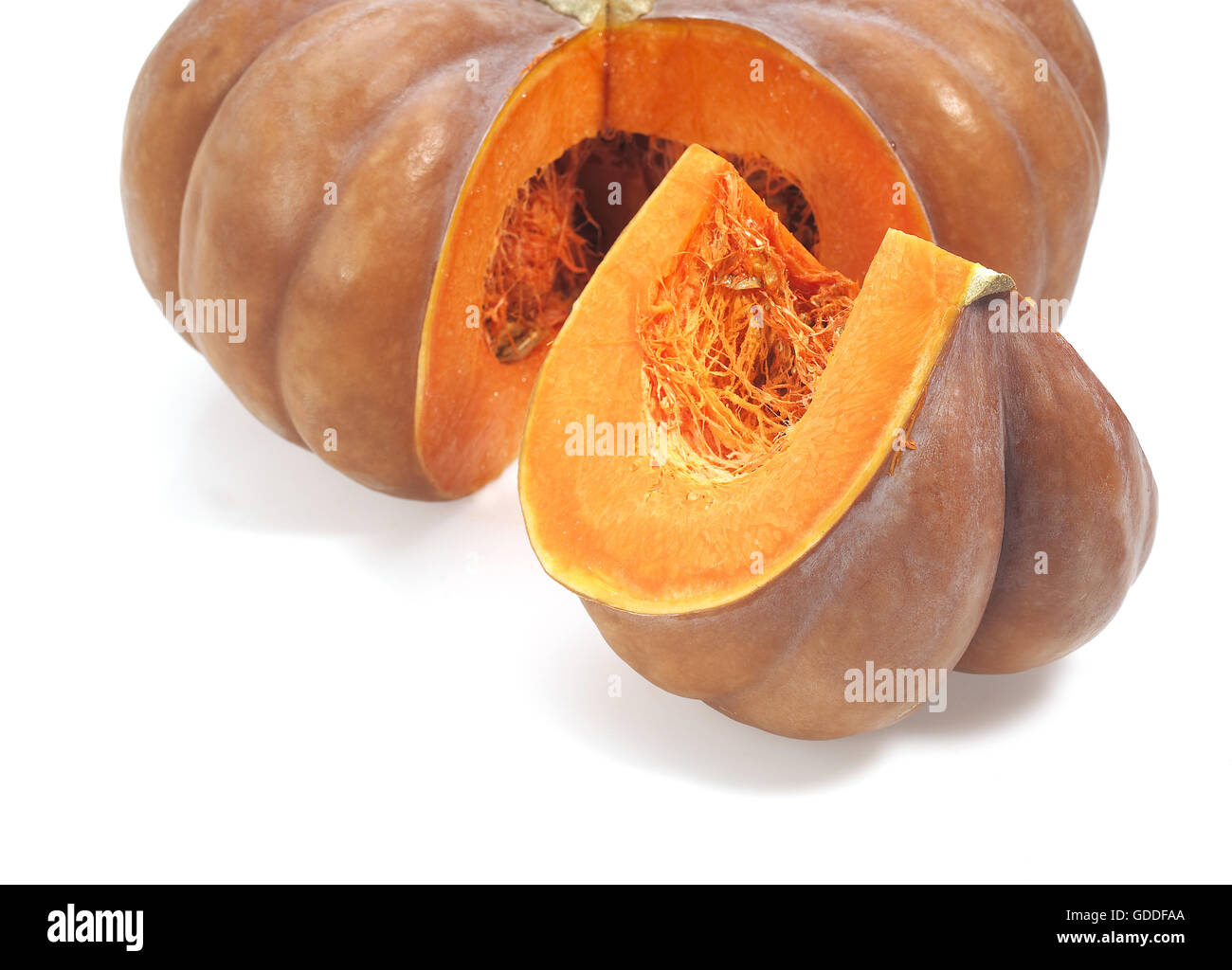 PUMPKIN cucurbita maxima AGAINST WHITE BACKGROUND Stock Photo - Alamy