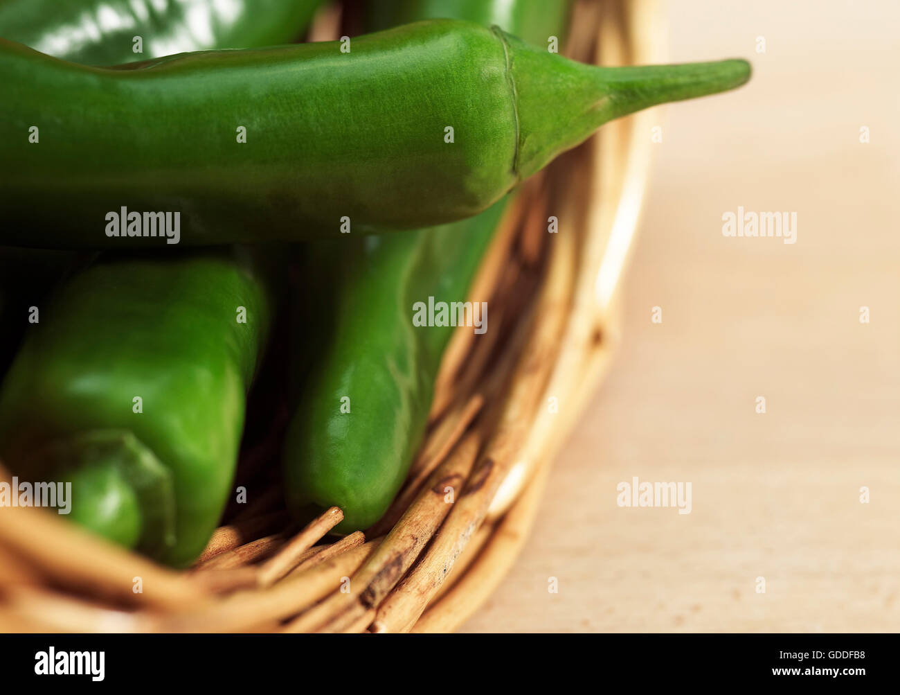 Green Chili Pepper, capsicum annuum Stock Photo - Alamy
