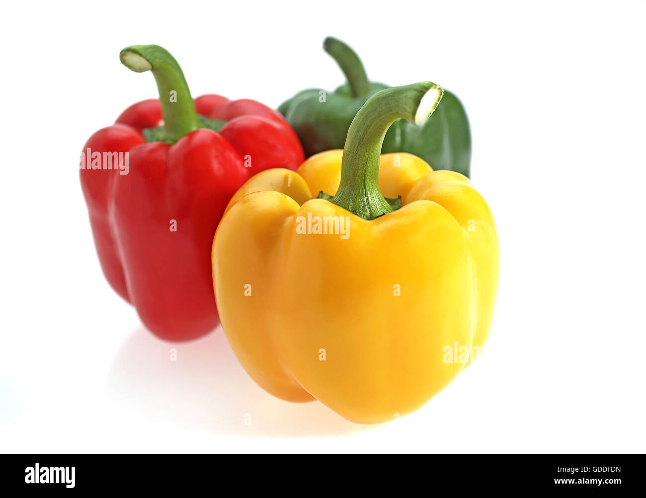 Capsicum annuum against white background Cut Out Stock Images ...