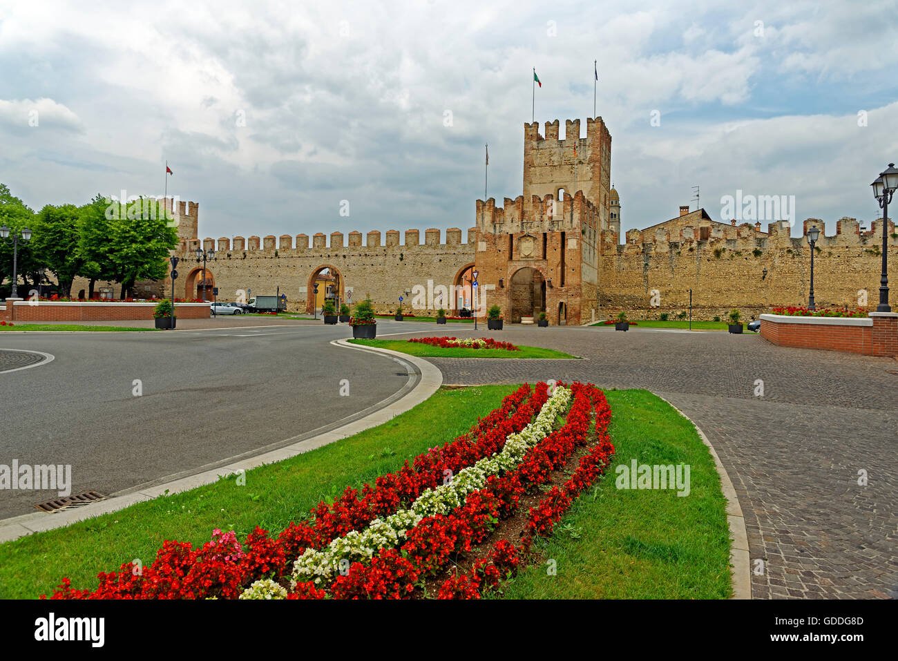 Porta Verona,town wall Stock Photo - Alamy