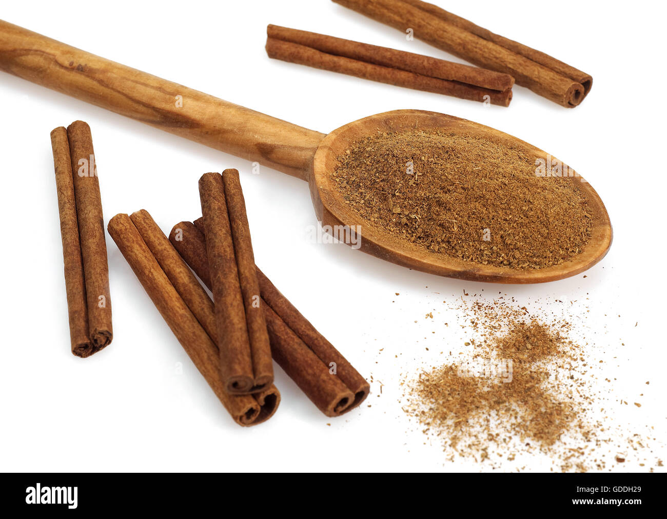 Image of cinnamon powder hi-res stock photography and images - Alamy