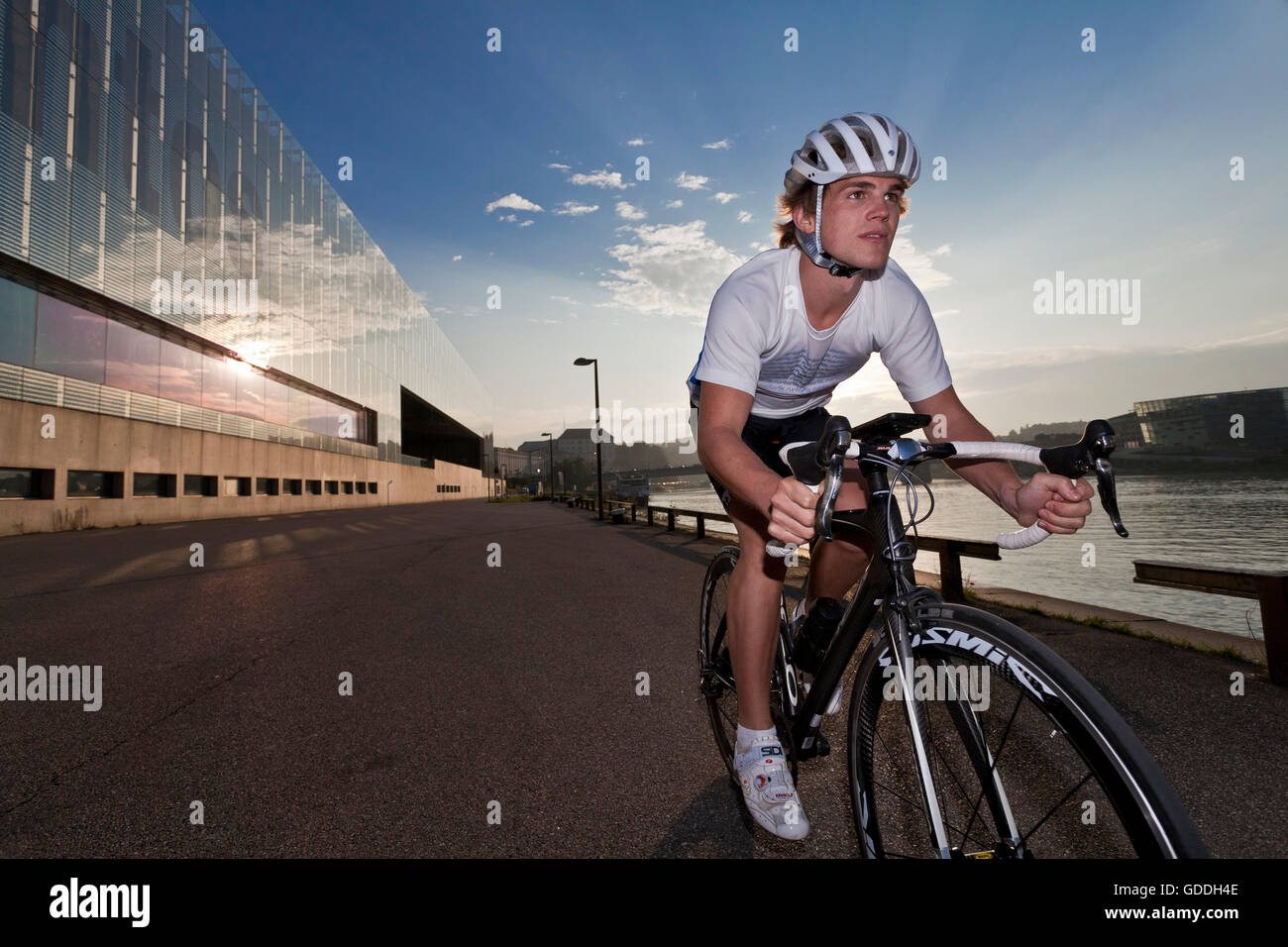 Bicycles,Bikes,racing cycle,sport,man,racing bicycle,urban,helmet Stock ...