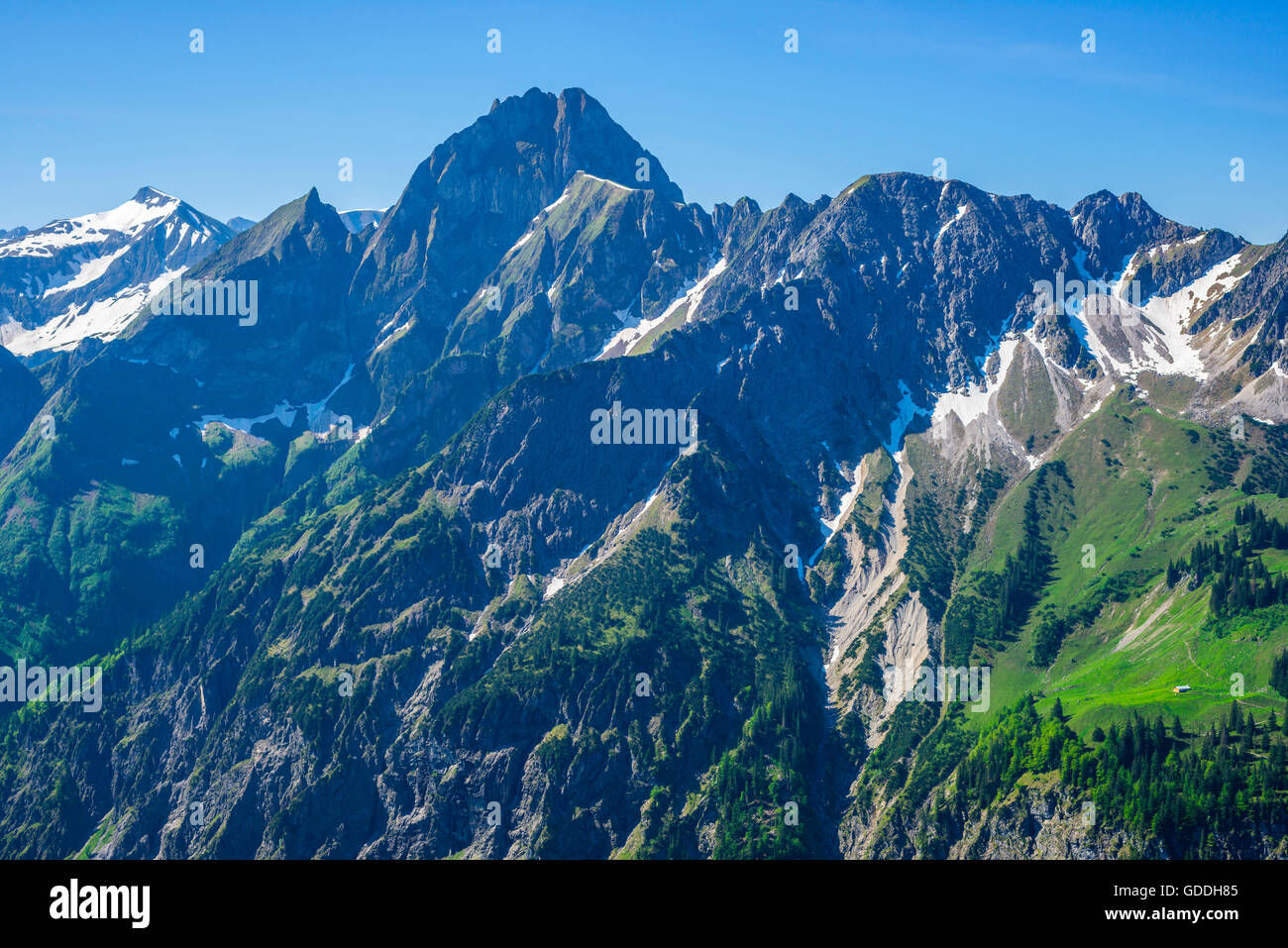 Allgäu,Allgäu Alps,Bavaria,mountains,mountaintops,mountainous,mountain ...