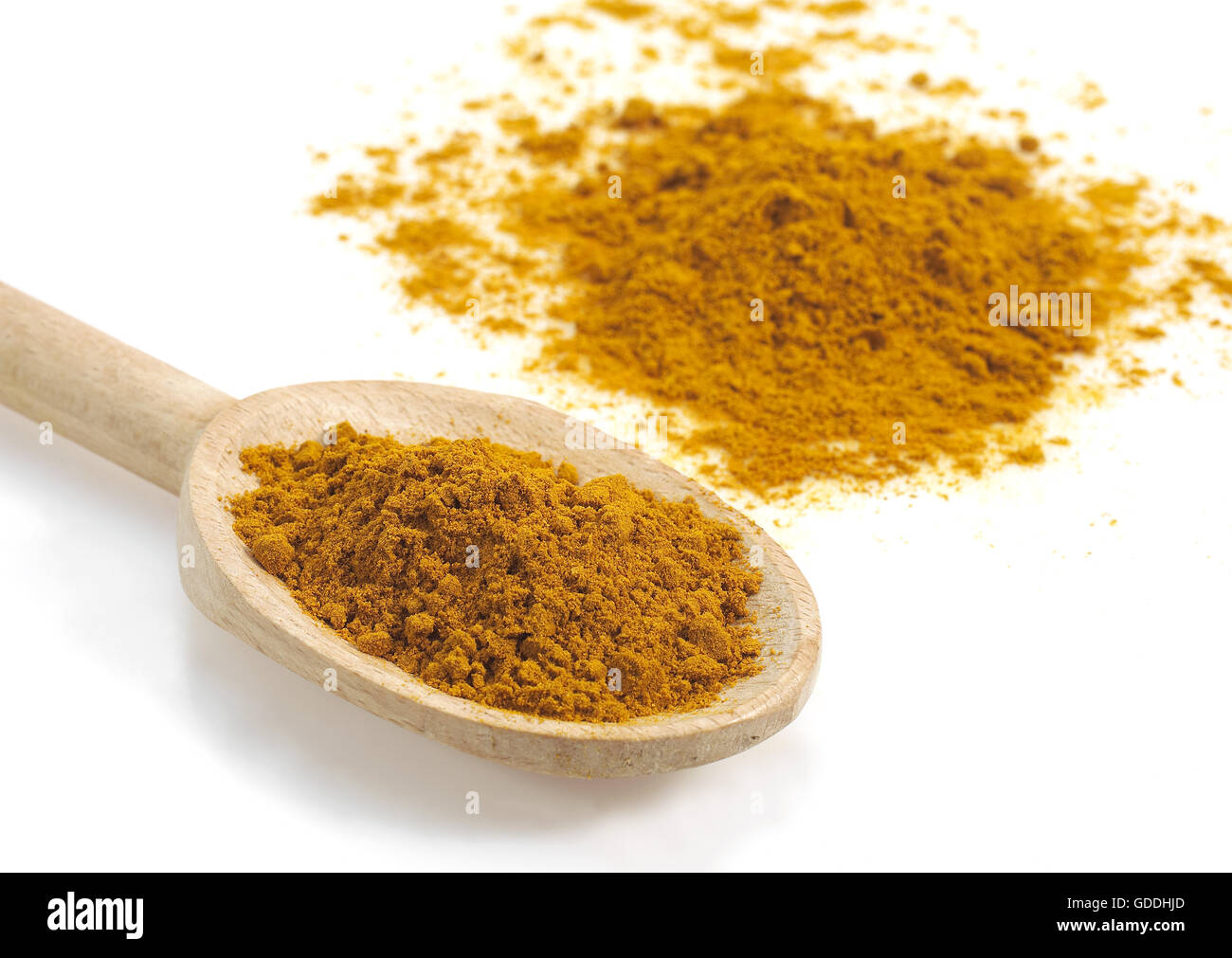 TURMERIC POWDER, AN INDIAN SPICE Stock Photo - Alamy