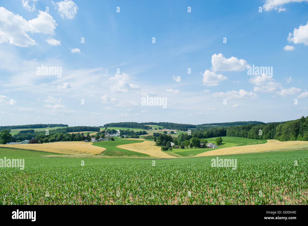 Pennsylvania rural landscapes hi-res stock photography and images - Alamy
