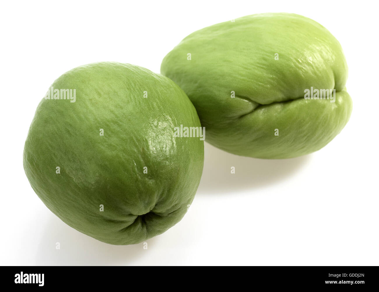 Chayote sechium edule mexican fruit Cut Out Stock Images & Pictures - Alamy